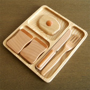 Playful Wooden Toy Breakfast Set for Active Kids – Modern Baby Toddler ...